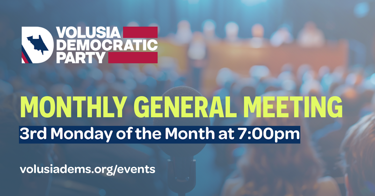 Monthly General Meeting · Rainbow Democrats of Orange County