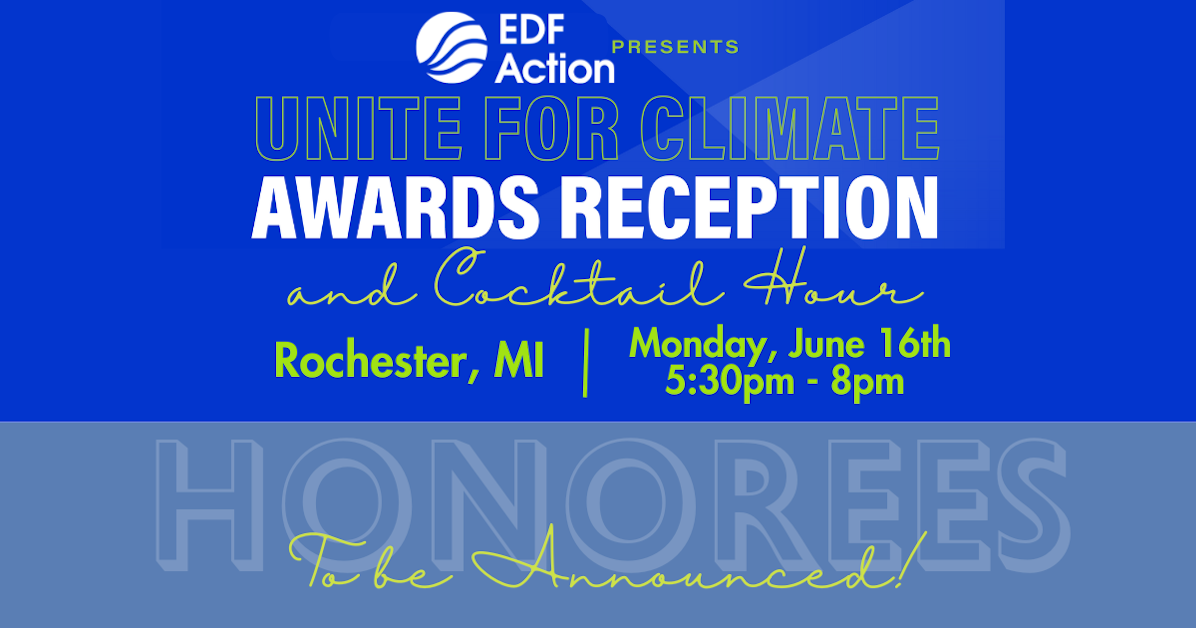EDF Action Michigan Awards Night · Michigan LCV