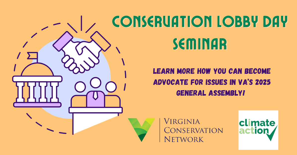 Conservation Lobby Day Training Seminar · Climate Action Campaign