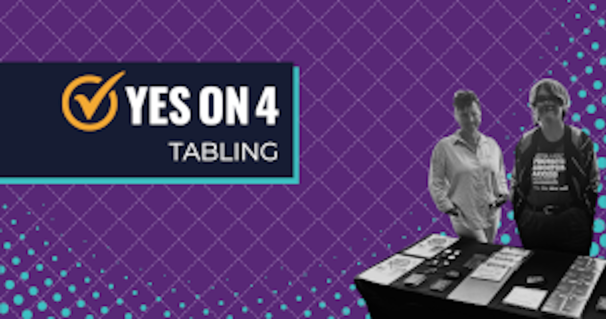 Yes on 4 GOTEV Tabling at University of Miami! · Mobilize