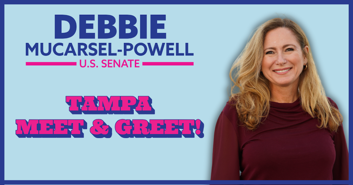 Tampa Meet & Greet · Debbie for Florida