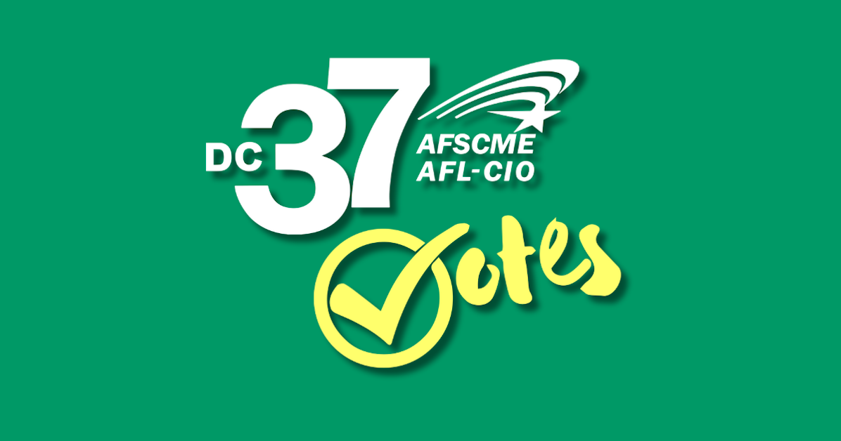 Labor for Harris Rally · AFSCME DC 37