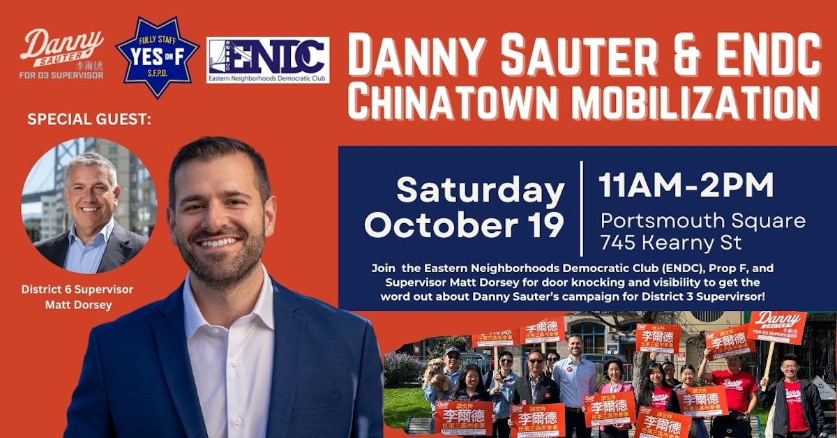Danny Sauter & ENDC Chinatown Mobilization · Danny Sauter for ...