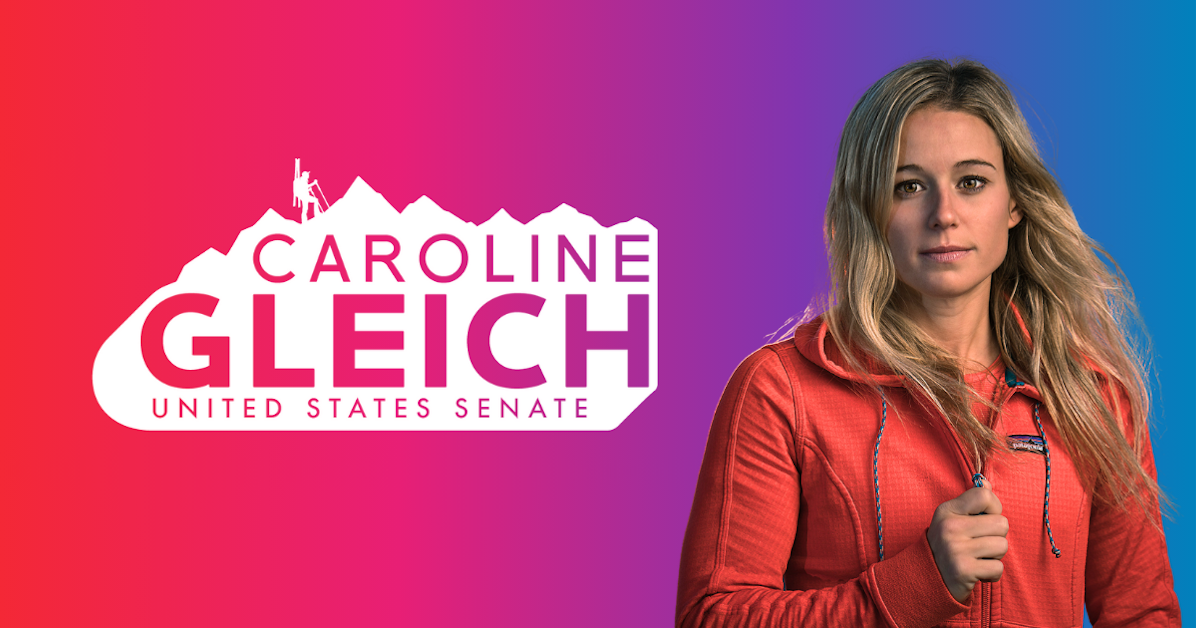Climb with Caroline · Caroline Gleich for U.S. Senate