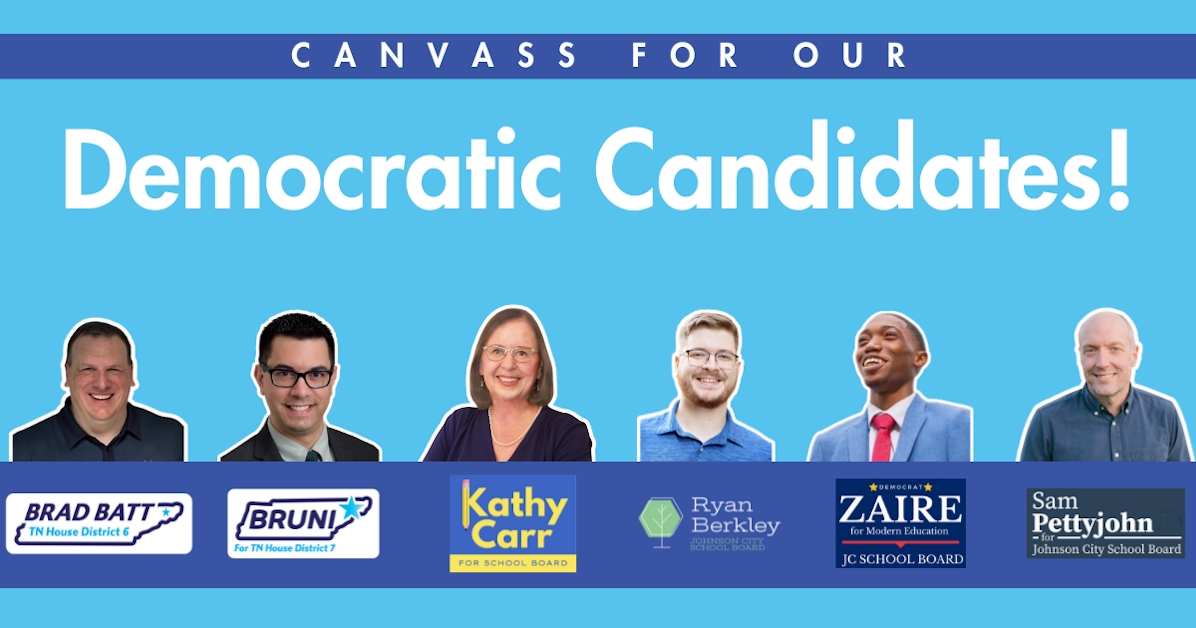 Canvassing for Democrats in Washington County · Mobilize