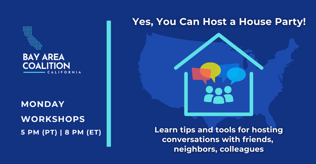 WORKSHOP | Yes, you can host a house party! · Mobilize