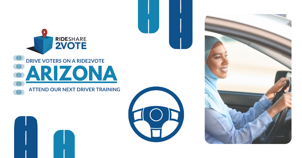 Training: Prepare to Drive Voters on a Ride2Vote! Arizona Presidential ...