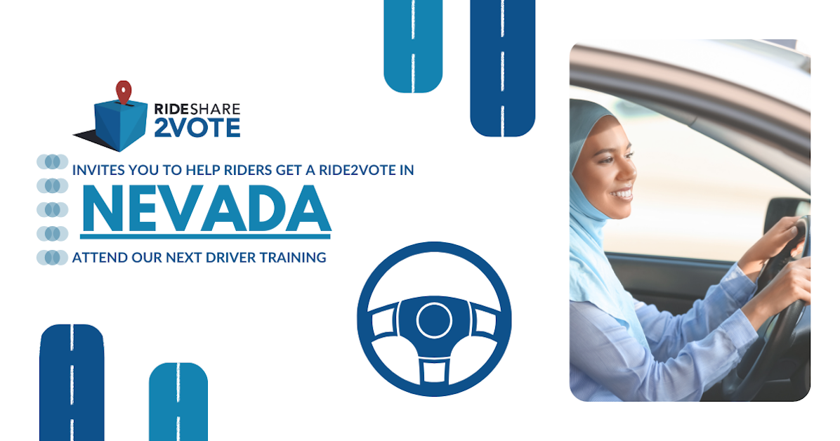 Nevada Training: Prepare to Drive Voters on a Ride2Vote! · Mobilize