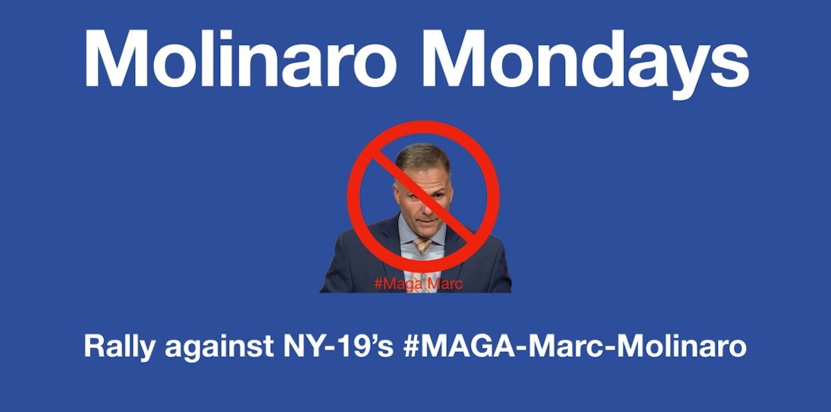 Molinaro Mondays in Columbia County · Mobilize