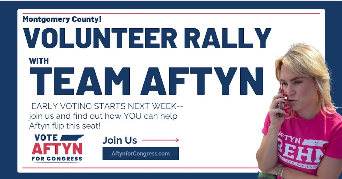 Montgomery County Volunteer Rally · Mobilize