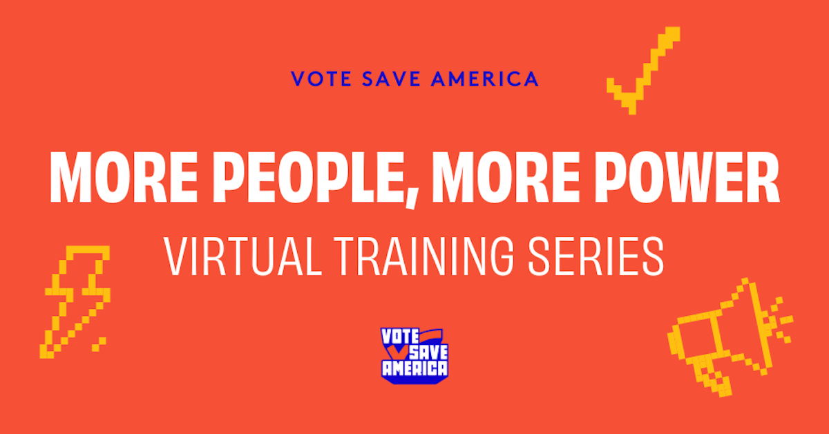 More People, More Power: Virtual Training Series · Mobilize