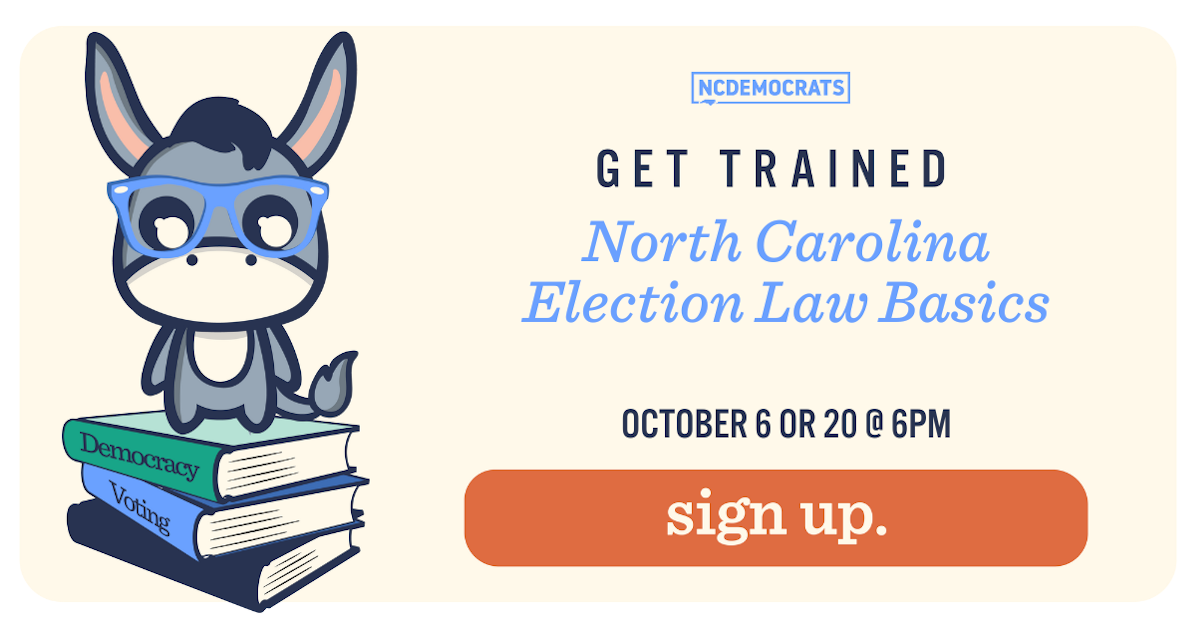 North Carolina Election Law Basics · North Carolina Democrats