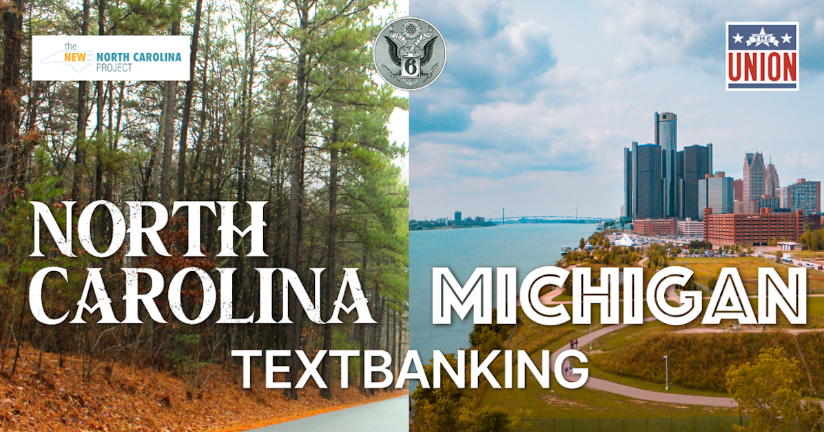 Text Bank to Register Democrats in NC & MI w/New North Carolina Project ...