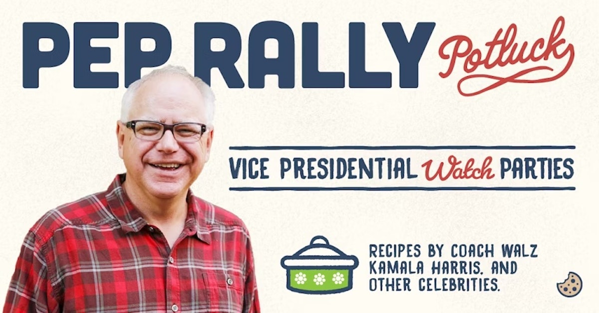 Saunders County Vice Presidential Debate Watch Party - Potluck & Pep ...