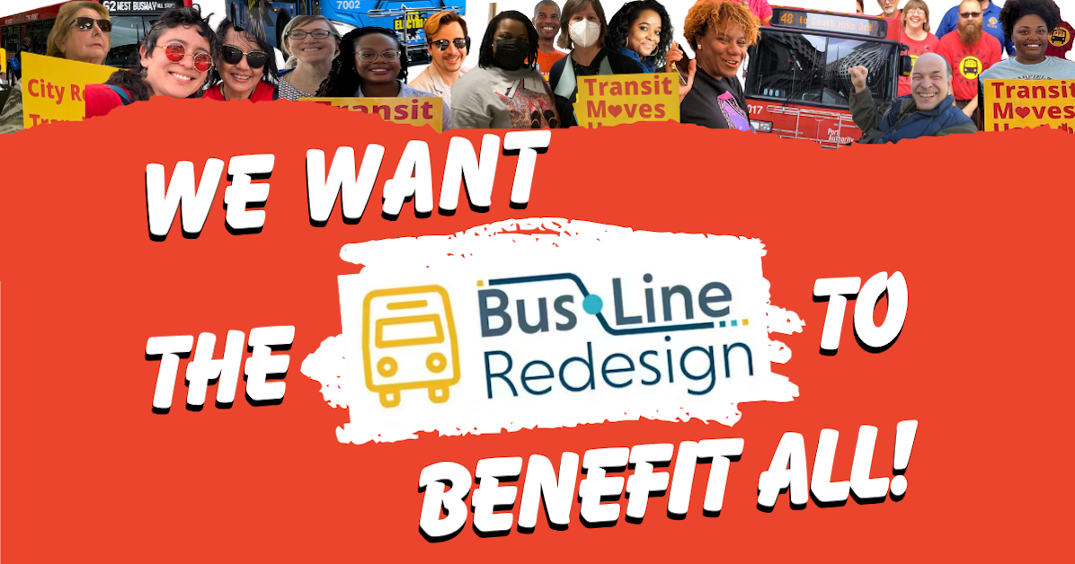 Rally for a Bus Line Redesign That Benefits All! · Mobilize