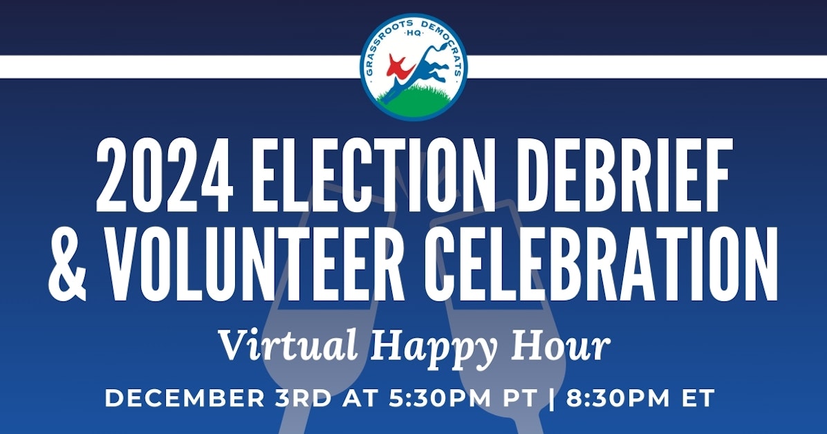 2024 Election Debrief & Volunteer Celebration · Mobilize