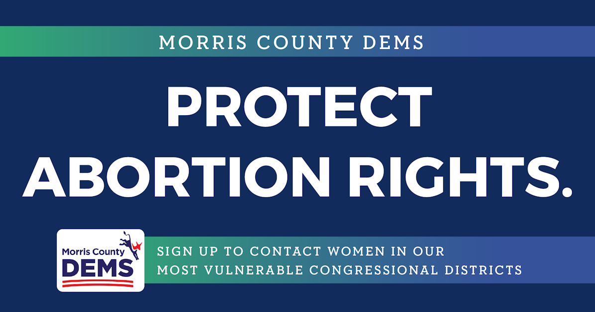Morris Dems Pro-Choice Phone Bank · New Jersey Democratic State Committee