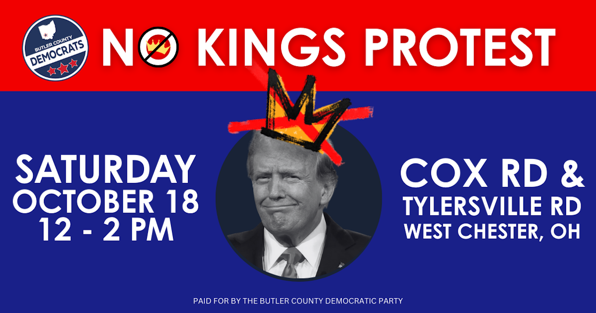 NO KINGS - West Chester, OH · Butler County Democratic Party