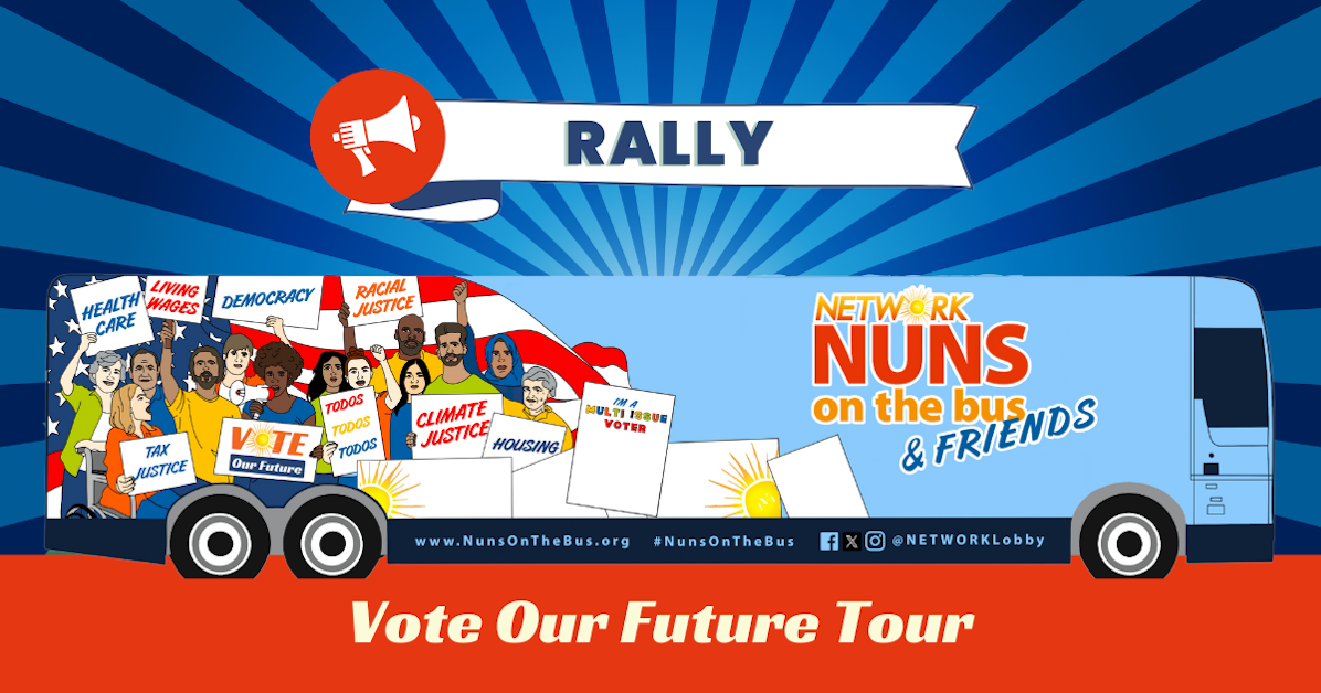 Nuns on the Bus & Friends Kick-Off Rally in Philadelphia · NETWORK