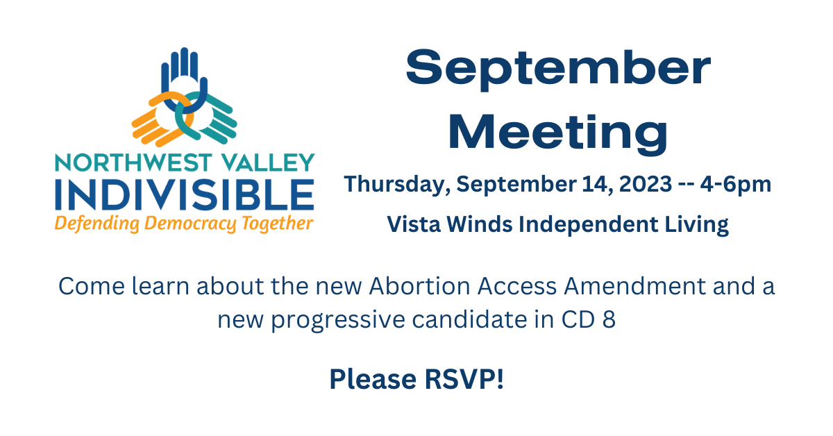 September Meeting · Indivisible Arizona