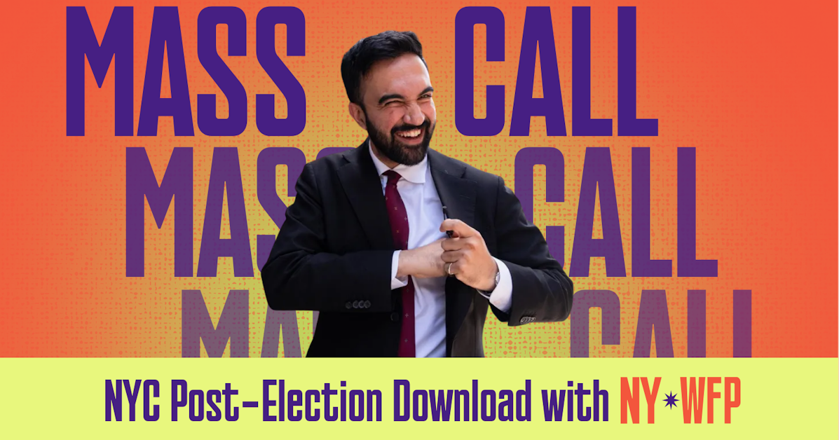 NYC Mass Call: Post-Election Download · WFP & Black Lives Matter PAC GOTV