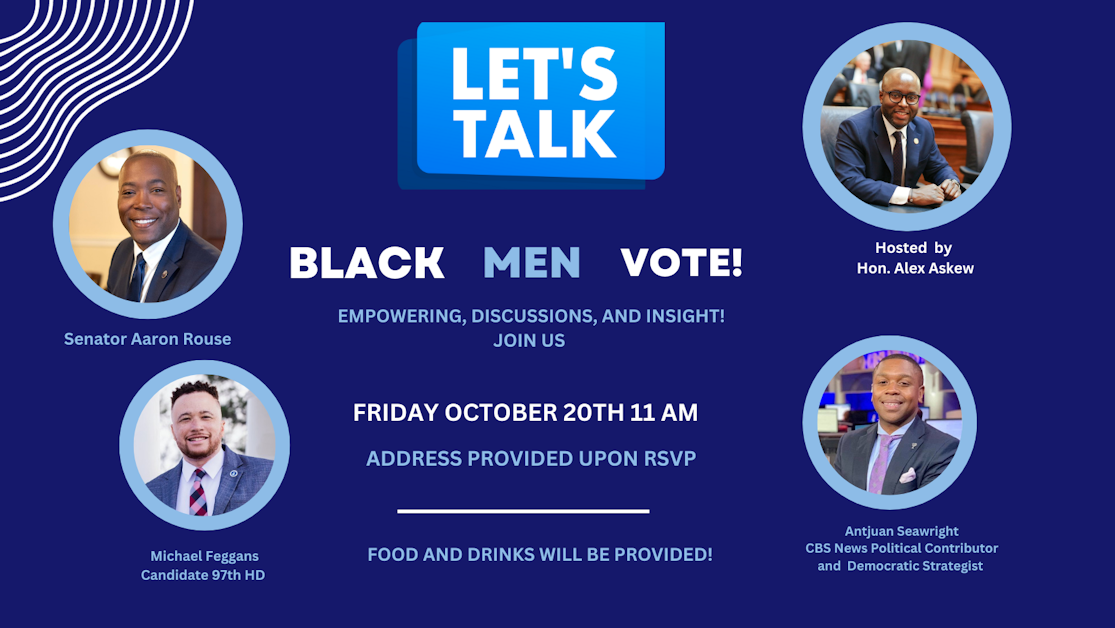 Black Men Vote Brunch · Michael Feggans for Delegate