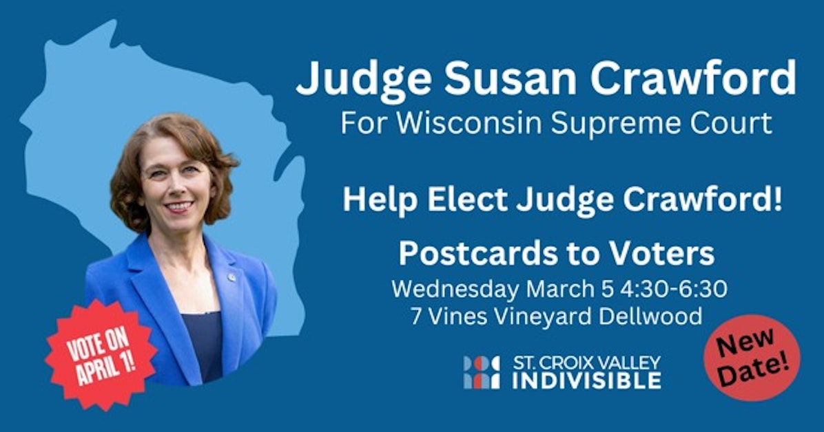 **TONIGHT** - Postcard Party for Wisconsin Supreme Court Justice ...
