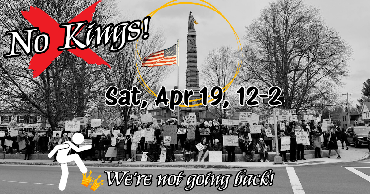 No Kings, “We’re not going back!” Peaceful Protest – 250th Anniversary ...