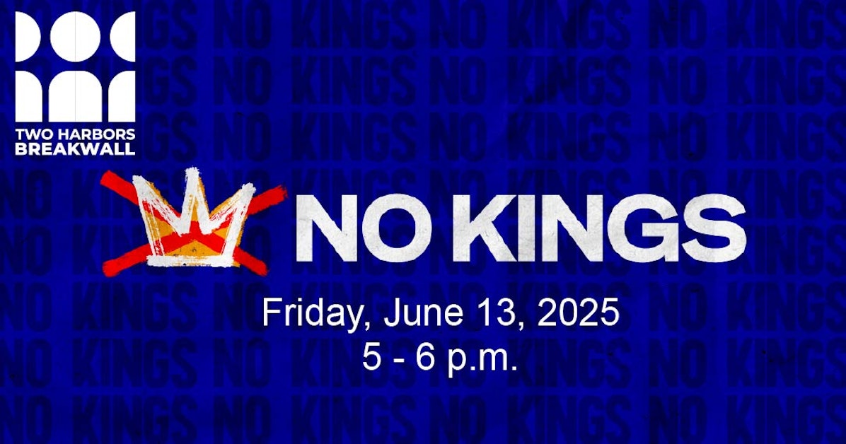 NO KINGS Friday at Five · Two Harbors Breakwall