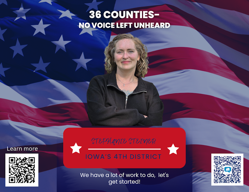 Stephanie Steiner " No Voice Left Unheard Tour" Ames · Mobilize
