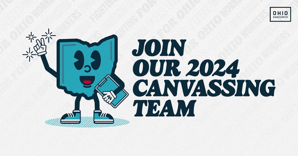 Ohio Dems 2024 Canvassing Pledge! · Ohio Democratic Party