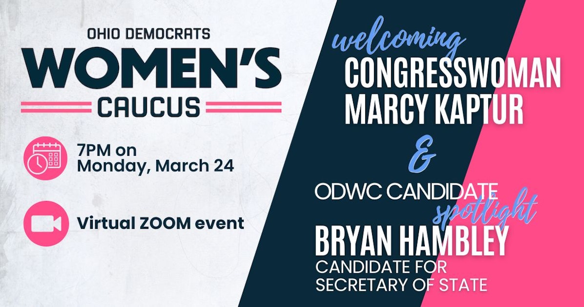 ODWC March Meeting · Ohio Democratic Women’s Caucus