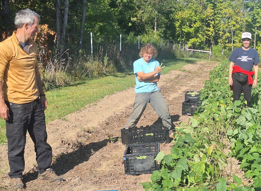 Gleaning Radishes - Mt. Airy · Society of St. Andrew