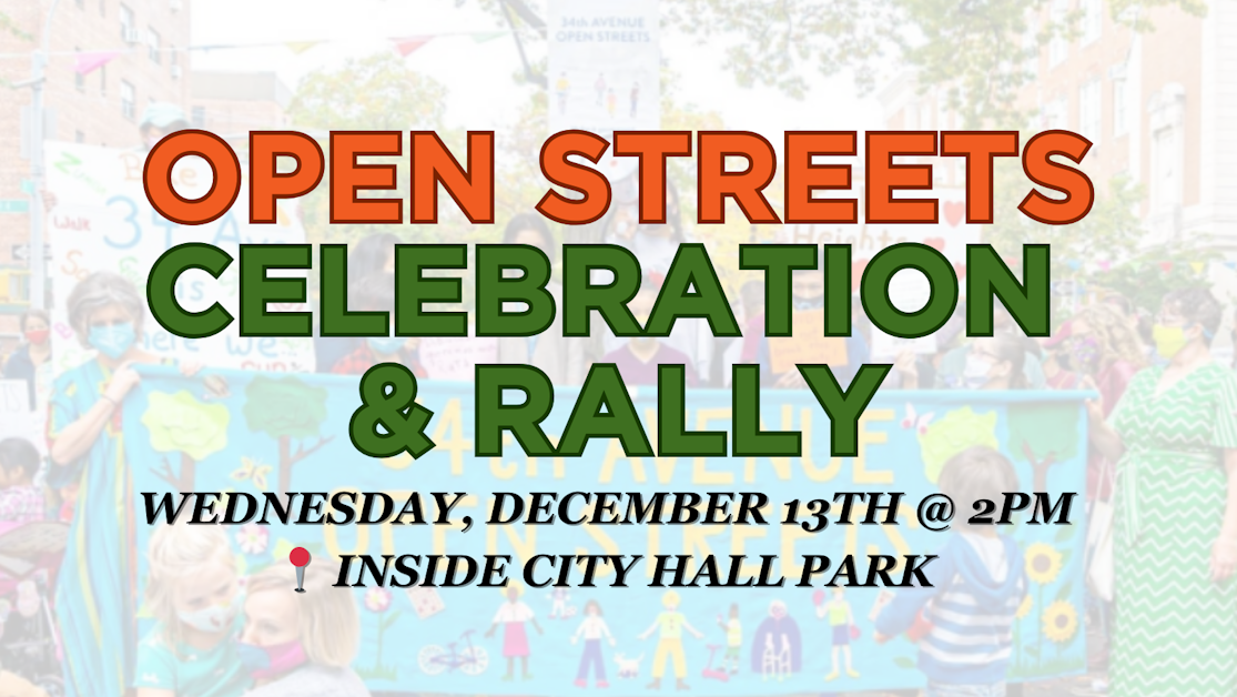 Open Streets Celebration & Rally · Transportation Alternatives