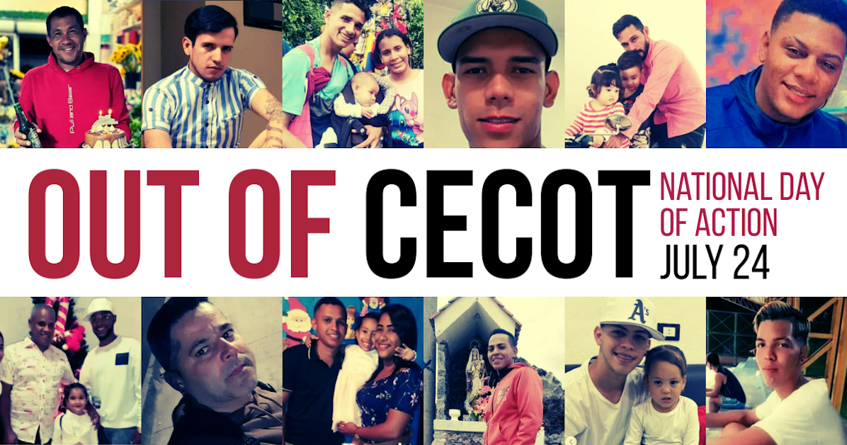 Out of CECOT -- National Action Planning for July 24th · Indivisible