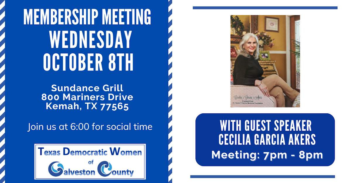 October Monthly Membership Meeting · Mobilize