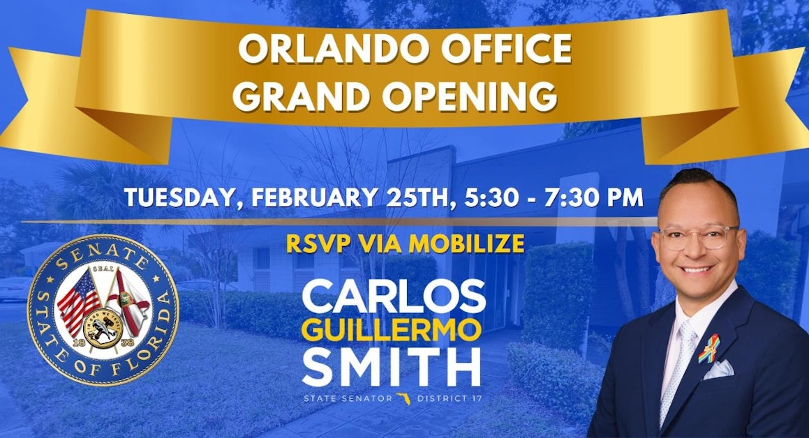 Orlando Office Grand Opening · Carlos Guillermo Smith