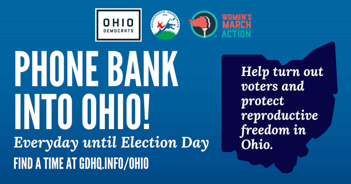 Phone Bank to Protect Reproductive Rights in Ohio! · Mobilize