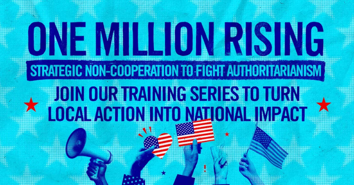One Million Rising Resistance Gathering · Swing Blue Alliance