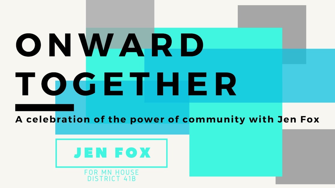 Onward Together! A celebration of the power of community with Jen Fox ...