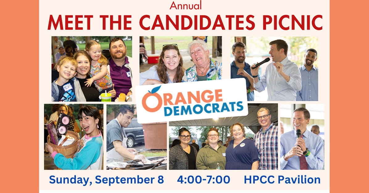 Annual Meet the Candidates Picnic in Orange · Mobilize