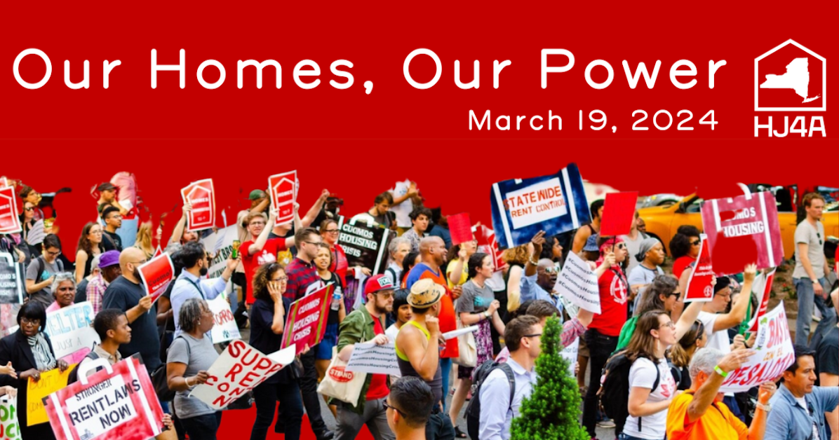 3/19 Our Homes, Our Power: Tenants Takeover Albany · Mobilize