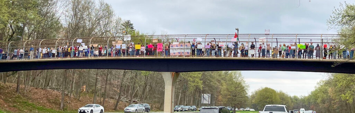 Gainesville May Day Overpass Rally | Indivisible NOVA West ...