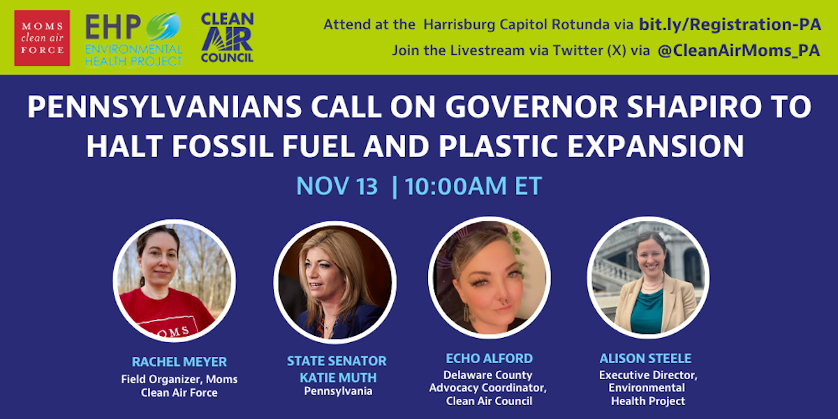 Advocates Call on Governor Shapiro and the PA DEP to Stop Toxic ...