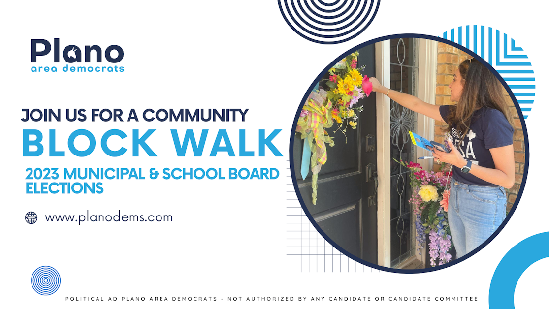 Block Walk In Plano · Mobilize