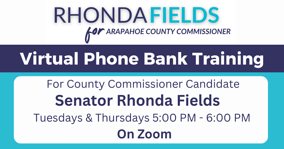 Virtual Phone Bank Training for Senator Rhonda Fields · Mobilize