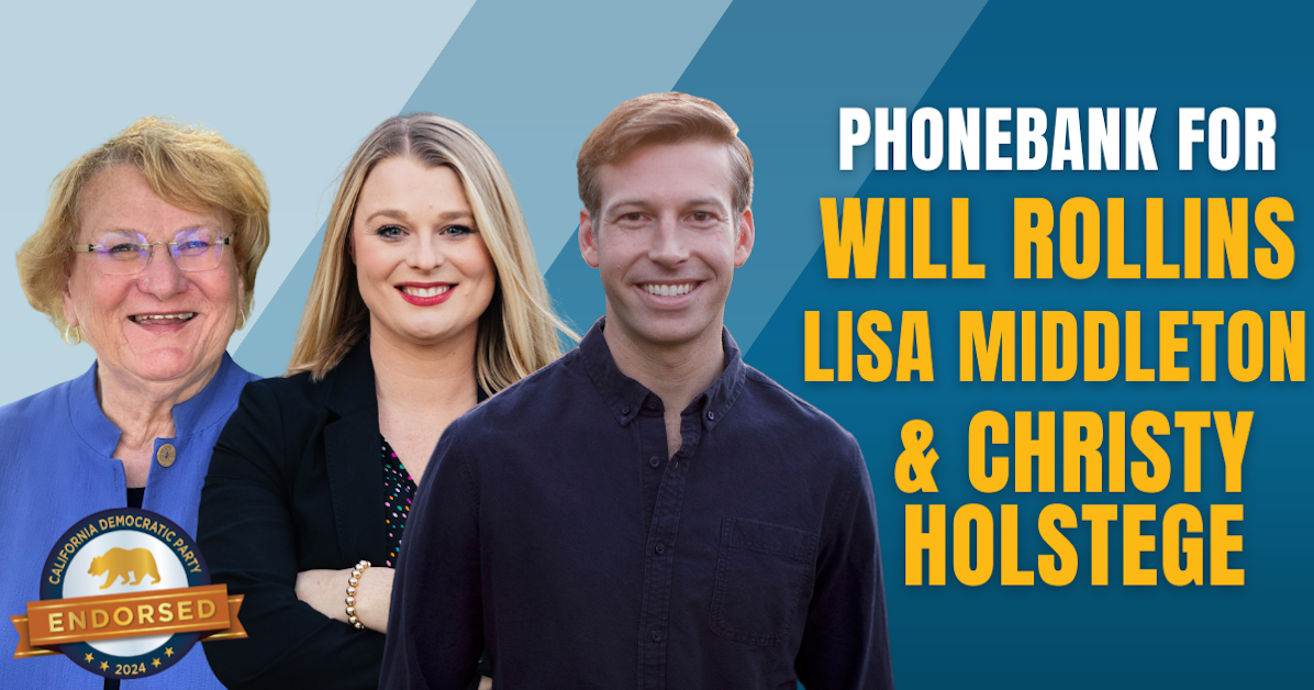 Get Out the Vote for Will Rollins, Lisa Middleton & Christy Holstege ...