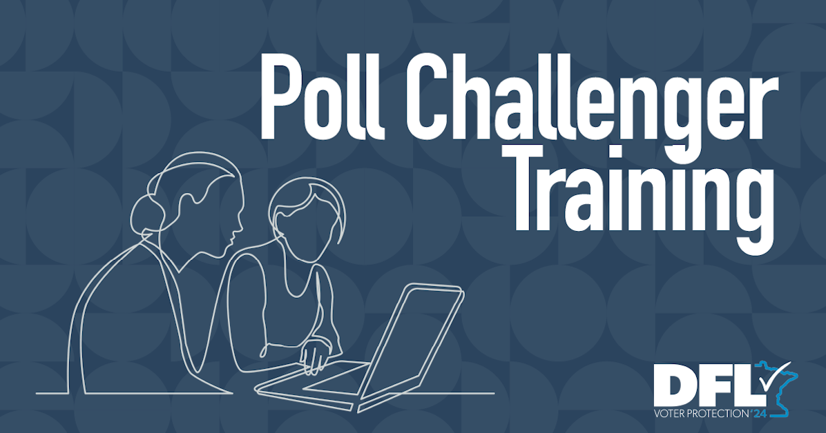 Voter Protection: THURSDAY Poll Challenger Training · Mobilize