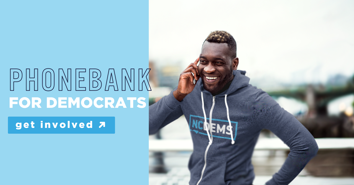 Primary Election Day GOTV Virtual Phone Bank · North Carolina Democrats