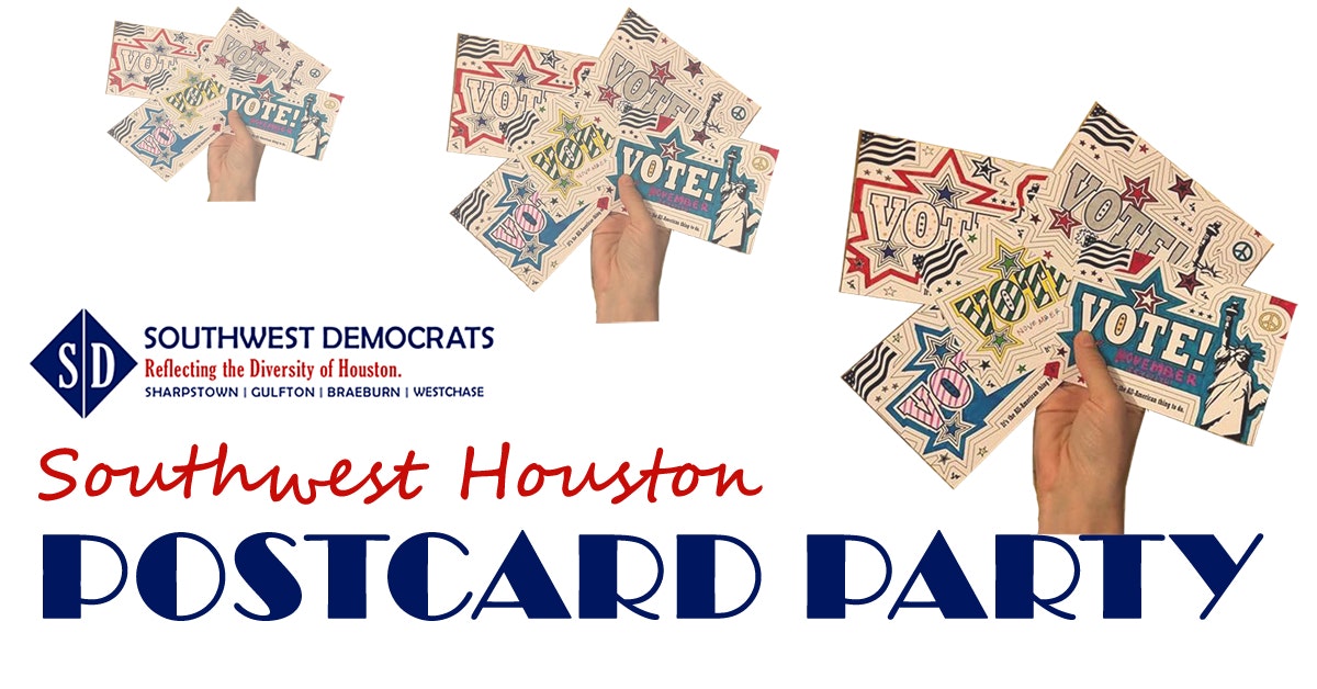 Southwest Democrats Postcard Writing Event · Mobilize